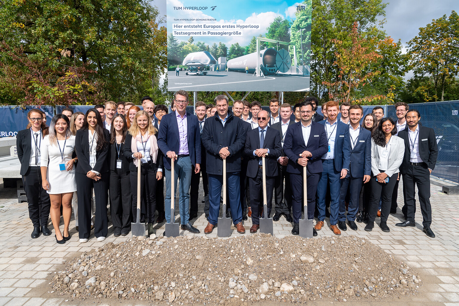 Hyperloop test track: into the future at high speed - OBERMEYER Gruppe